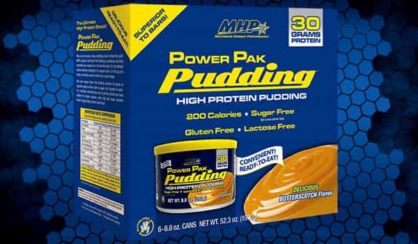 Power Pak Pudding from MHP now in Butterscotch