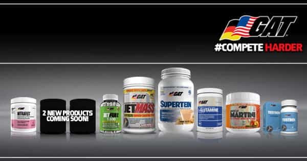 Pump and pre-workout looking like the next two from GAT - Stack3d