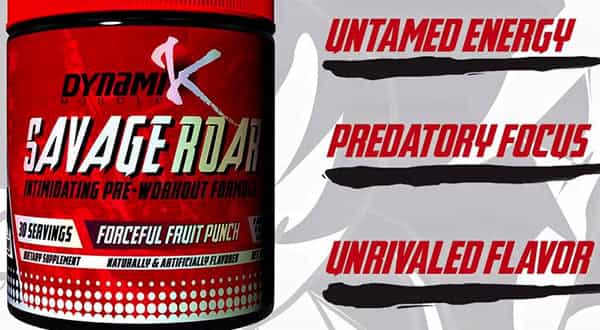 Savage Roar confirmed as Dynamik Muscle's pre-workout