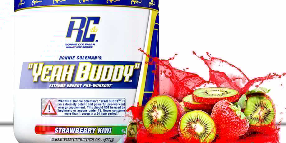 Yeah Buddy, Ronnie's TeaCrine powered pre-workout