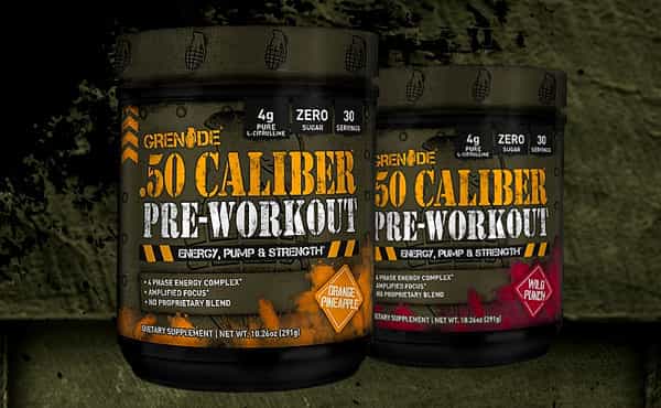 Reformulated Grenade .50 Caliber launched at GNC - Stack3d