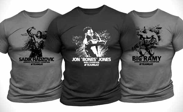 Support your favorite GAT star with a new Signature Series tee