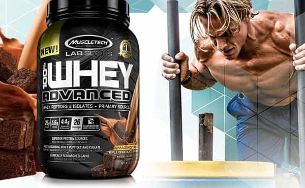 Muscletech's Lab Series protein on sale for $22 and $43 - Stack3d