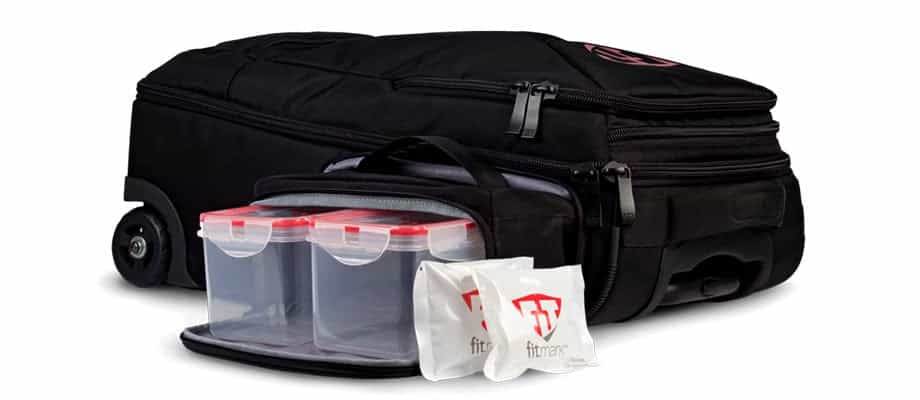 Fitmark Cruiser combines carry-on and meal management - Stack3d