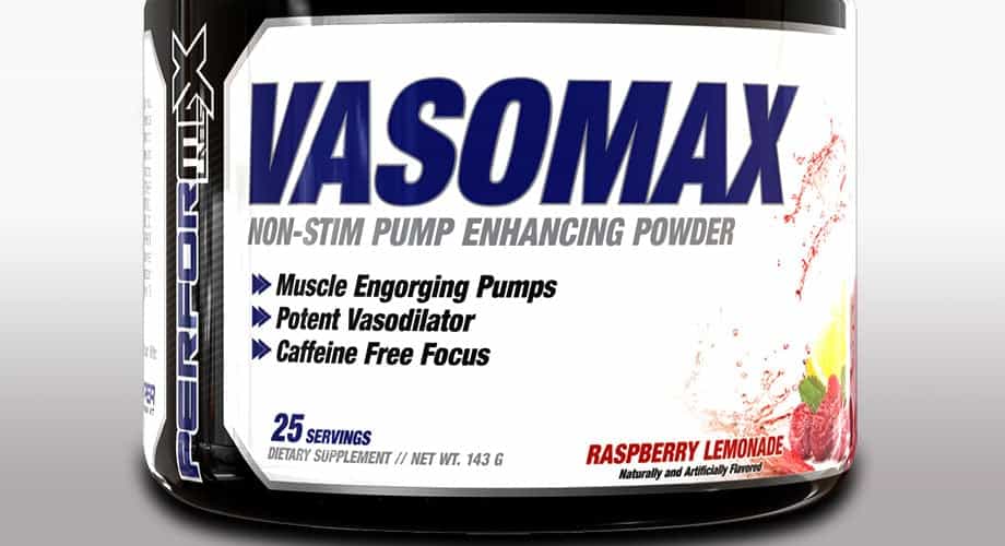 VasoMax promising a lot of pump as well as a fair bit of focus - Stack3d