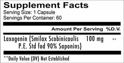 Redcon1 Halo featuring 100mg of laxogenin per capsule - Stack3d
