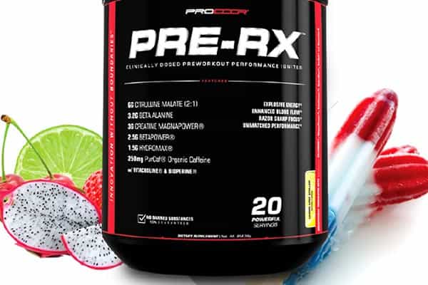 Pre-RX now available in a total of five different flavors