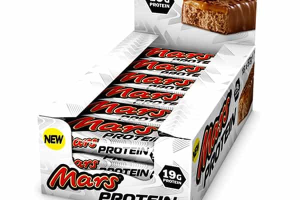 Mars Protein powder powered by a blend of whey protein