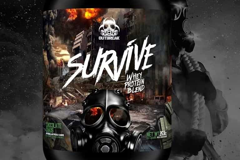 Outbreak Survive the brand's first ever protein powder