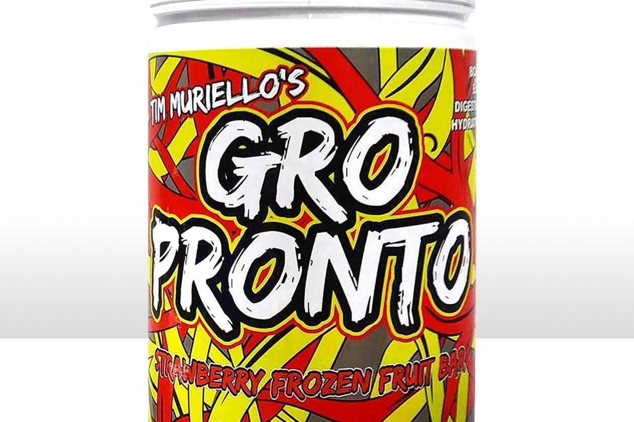 Tim Muriello packs Gro Pronto with a heavy 8g of BCAAs - Stack3d