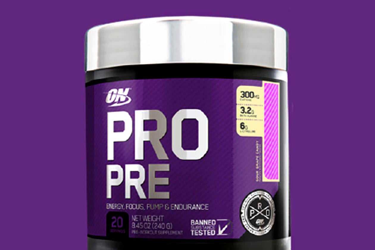 Optimum Pro Pre featuring a heavy 6g of pure citrulline - Stack3d