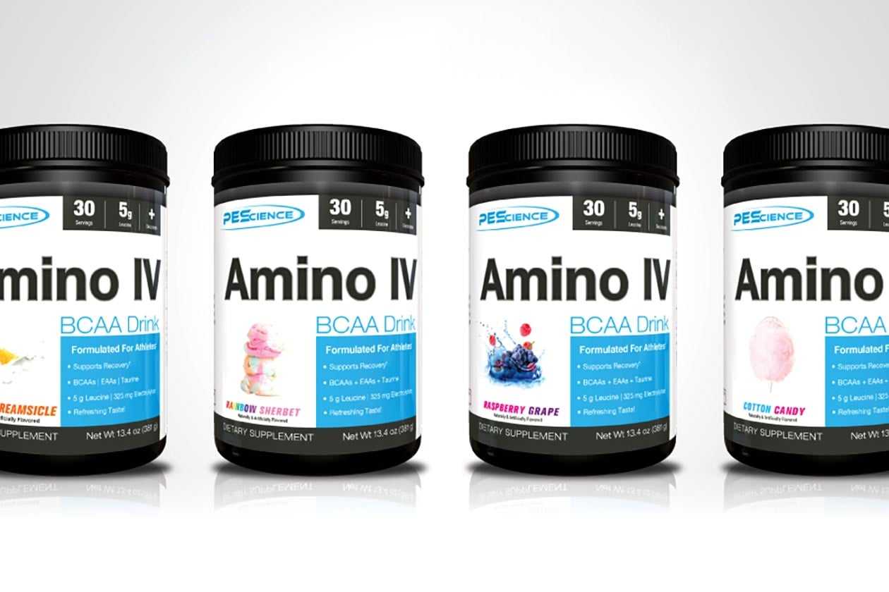 New Amino IV flavors launched for just $17.99 per tub