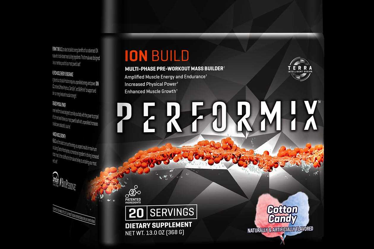 Performix ION Build intended to be a muscle building pre-workout - Stack3d