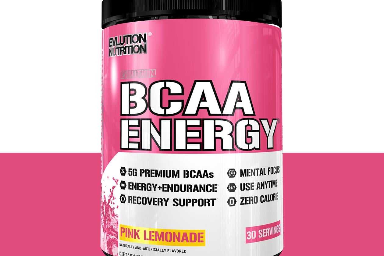 Pink Lemonade is on the way for EVL's BCAA Energy - Stack3d