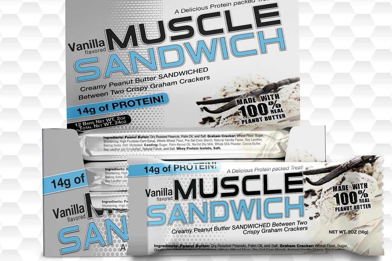 Two of Muscle Sandwich's three flavors rebranded for 2018 - Stack3d