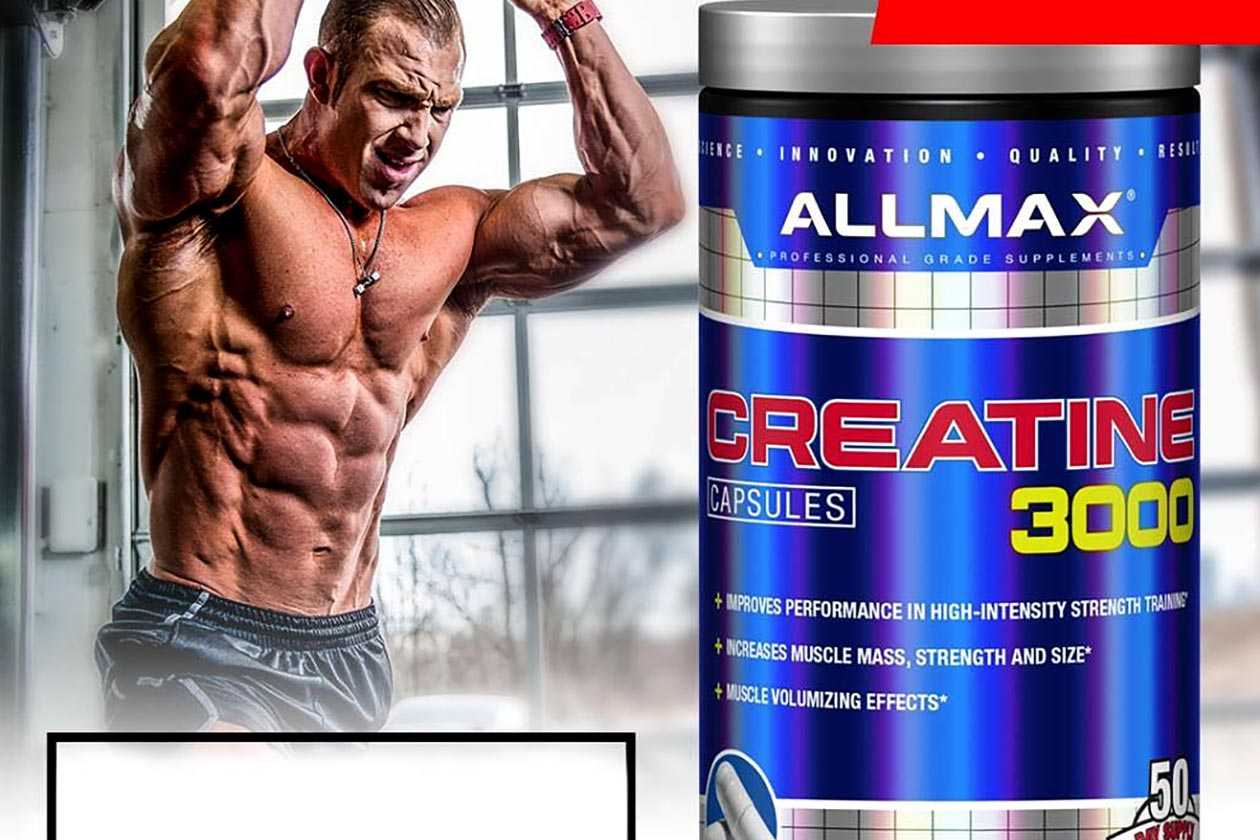 AllMax releases Creatine 3000 with a gram of creatine per capsule - Stack3d