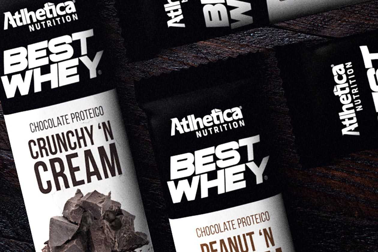 Atlhetica's Best Whey family gets a delicious sounding protein bar ...