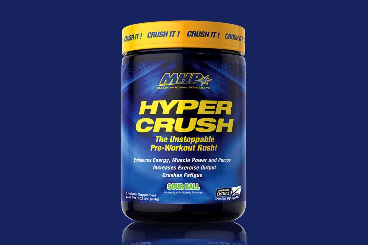MHP completely unveils its pre-workout rush Hyper Crush - Stack3d