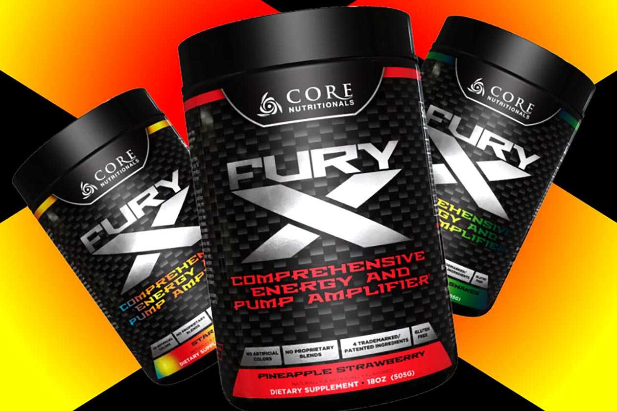 Core's promising powerhouse pre-workout Core Fury X is now available ...