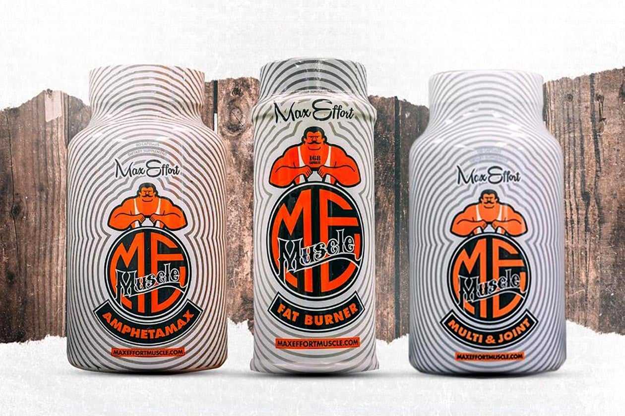 Get eight Max Effort Muscle supplements at $20 each for today only ...