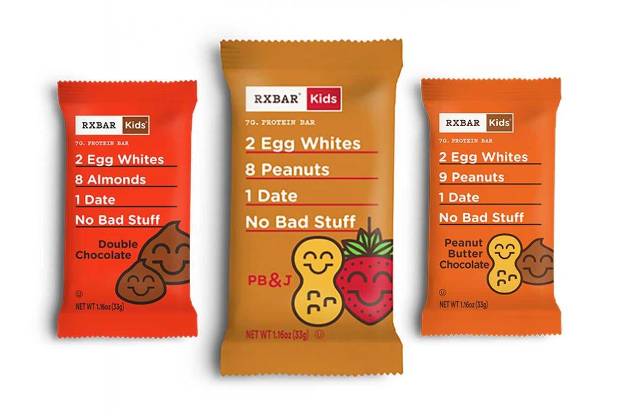 RXBar Kids menu doubled in size with three new flavors options - Stack3d