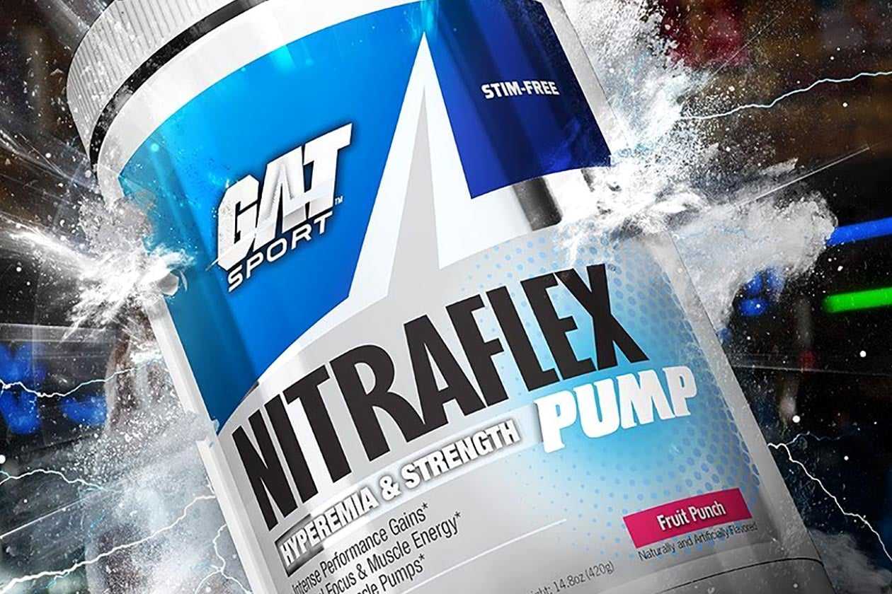 GAT unveils a stimulant free Nitraflex spin-off with Nitraflex Pump ...