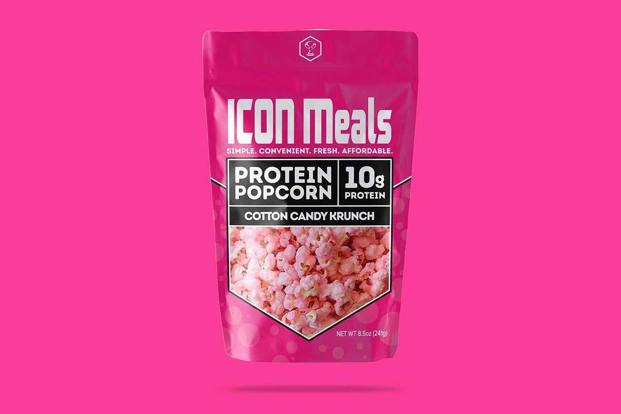 Cotton Candy Krunch Protein Popcorn limited edition and exclusive - Stack3d