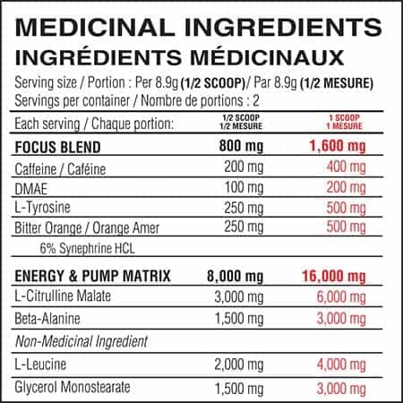 Believe's Pump Addict combines 8 ingredients for a complete experience ...