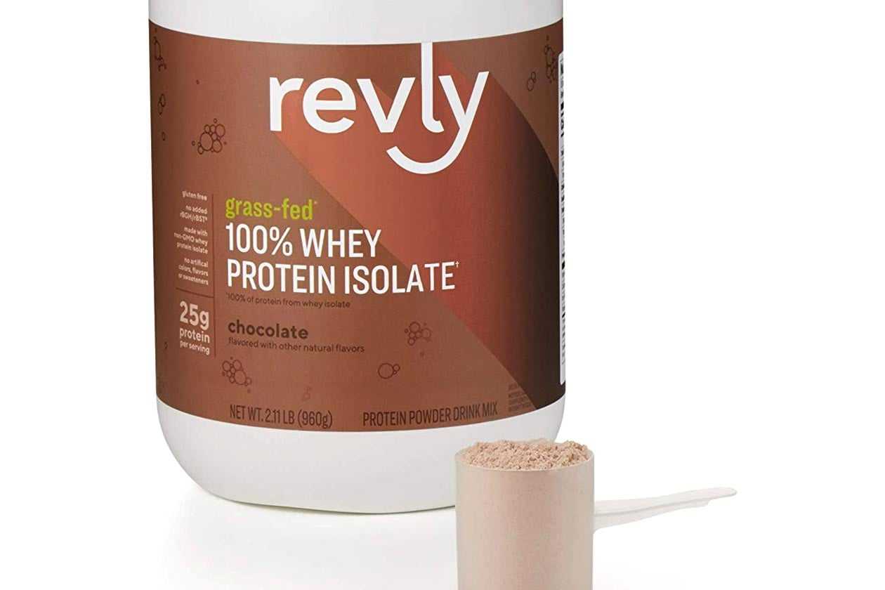 Amazon brand Revly launches a familiar grass-fed whey protein isolate ...
