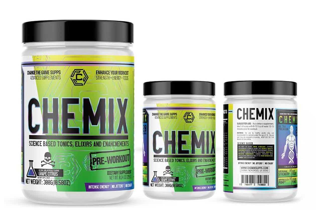 Guerilla Chemist's supplement brand Chemix officially announced - Stack3d