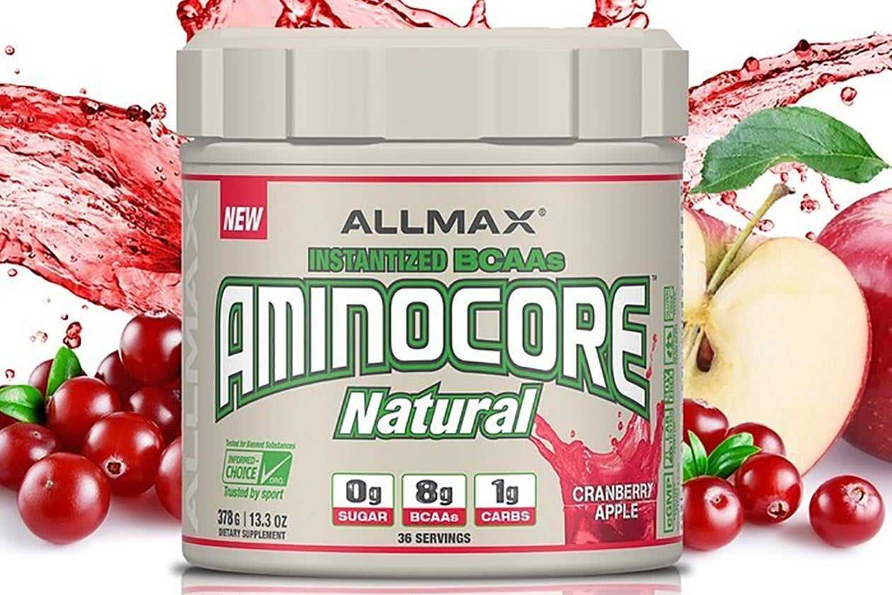 Aminocore Natural finally gets a second flavor in Cranberry Apple