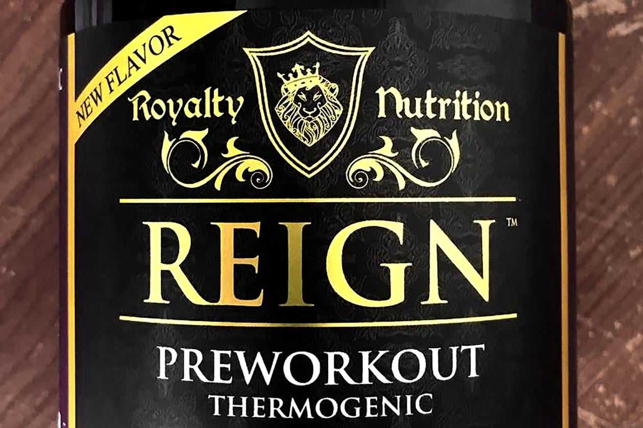 Grape Soda flavor announced for Royalty's thermogenic pre-workout Reign ...