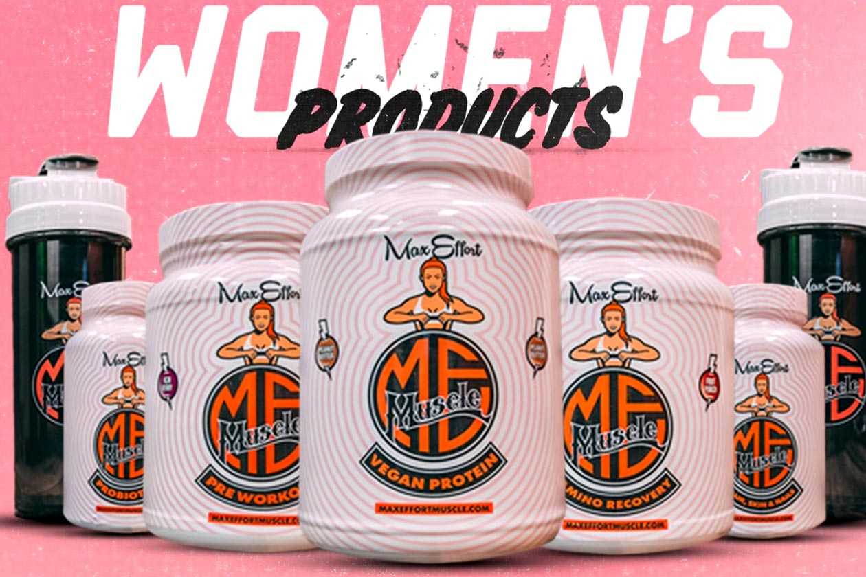 Max Effort Muscle releases a women's line with Hannah Eden - Stack3d