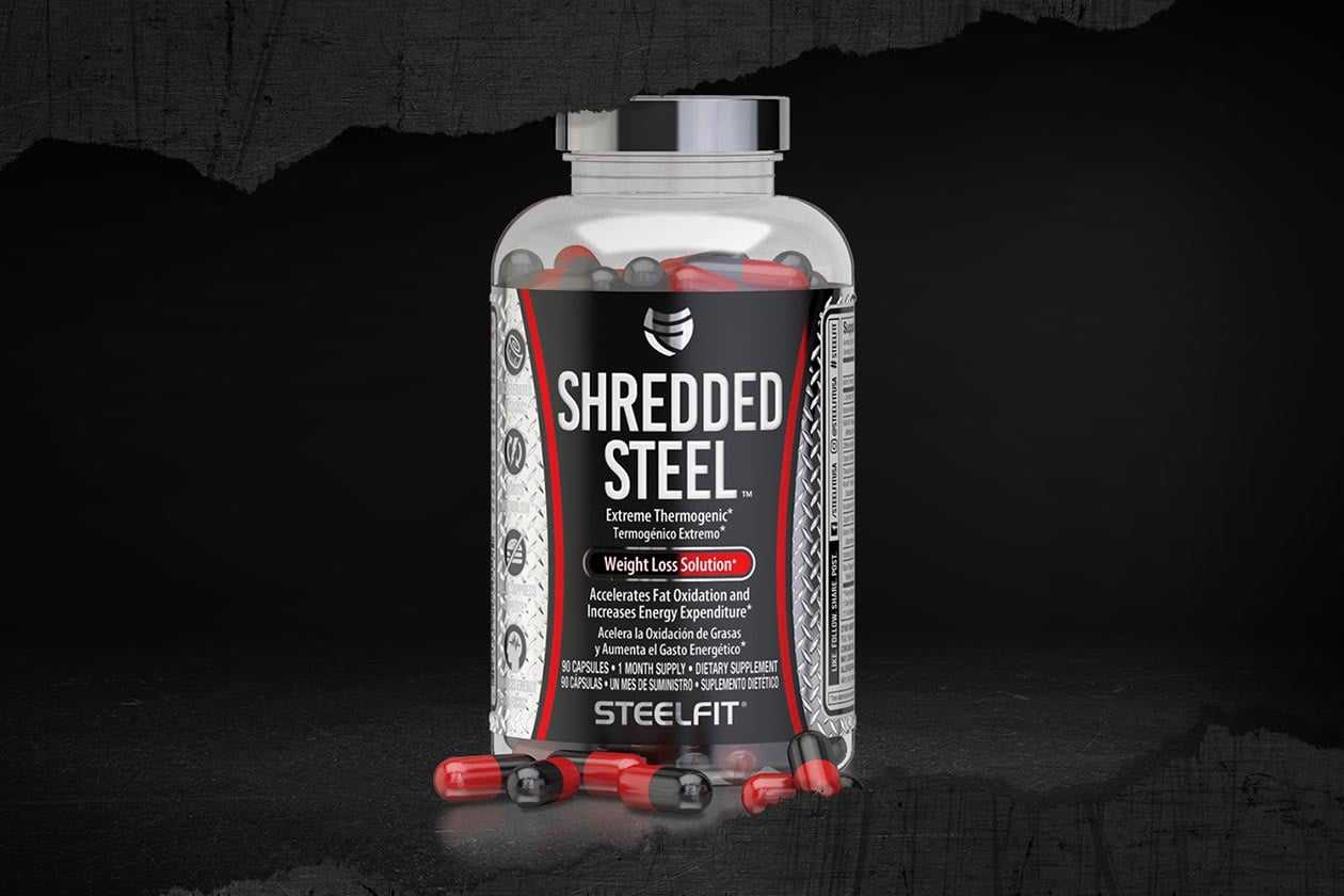 Shredded Steel is SteelFit's more extreme and stimulant packed fat burner