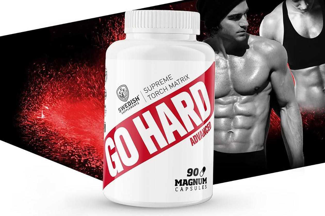 Swedish Supplements unveils a new version of its fat burner Go Hard ...