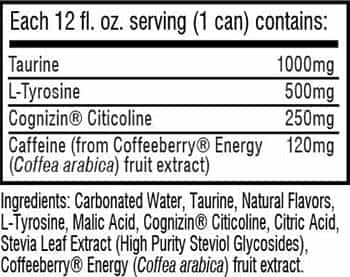 C4 Natural Carbonated for naturally flavored energy and focus