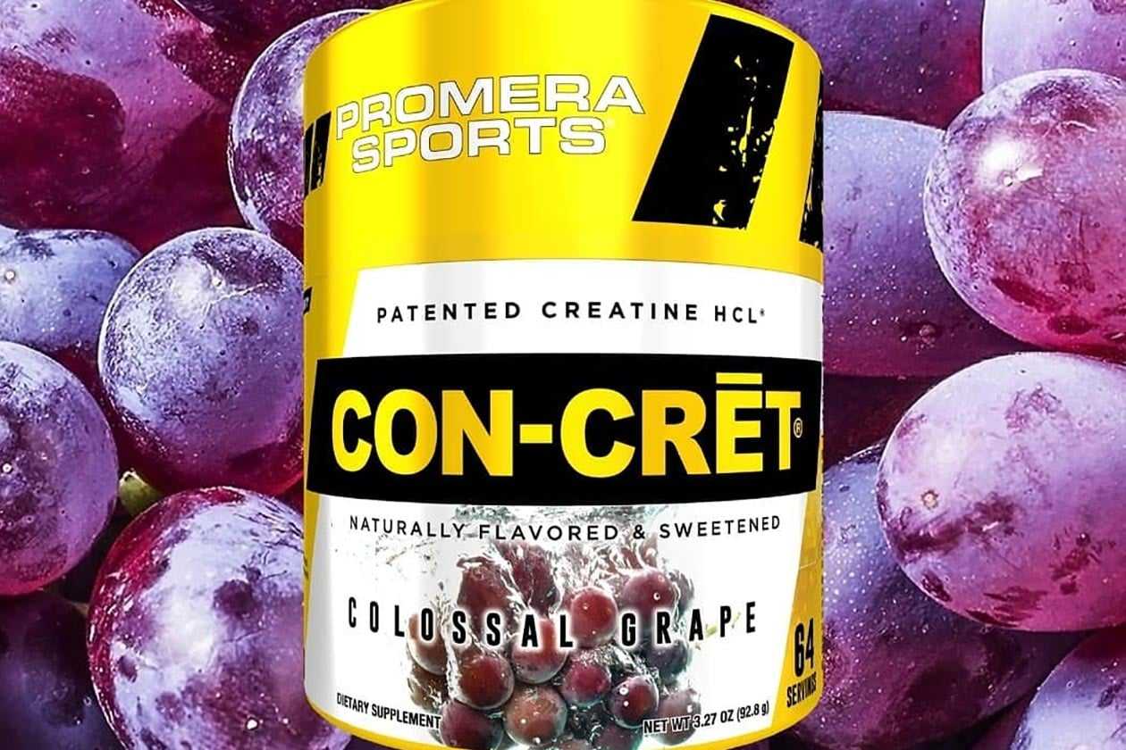 Colossal Grape Con-Cret launched exclusively at Colossal Supplements ...