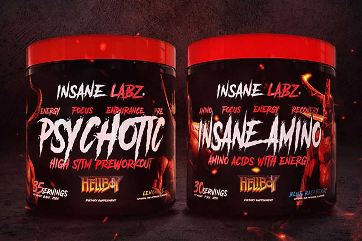 Insane Labz partners with the Hellboy film for two new supplements ...