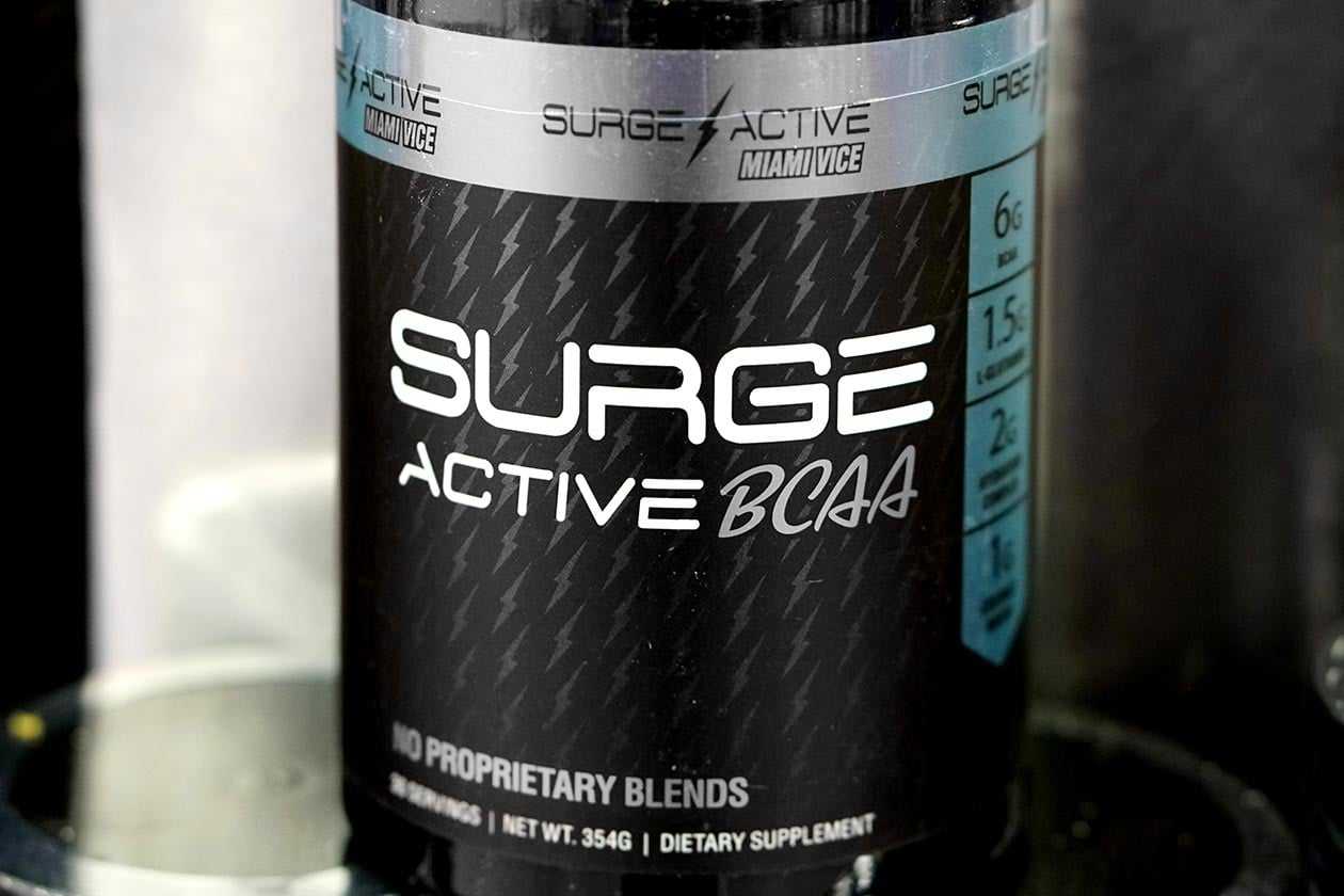 Surge samples its Miami Vice amino and sweet Pineapple pre-workout ...