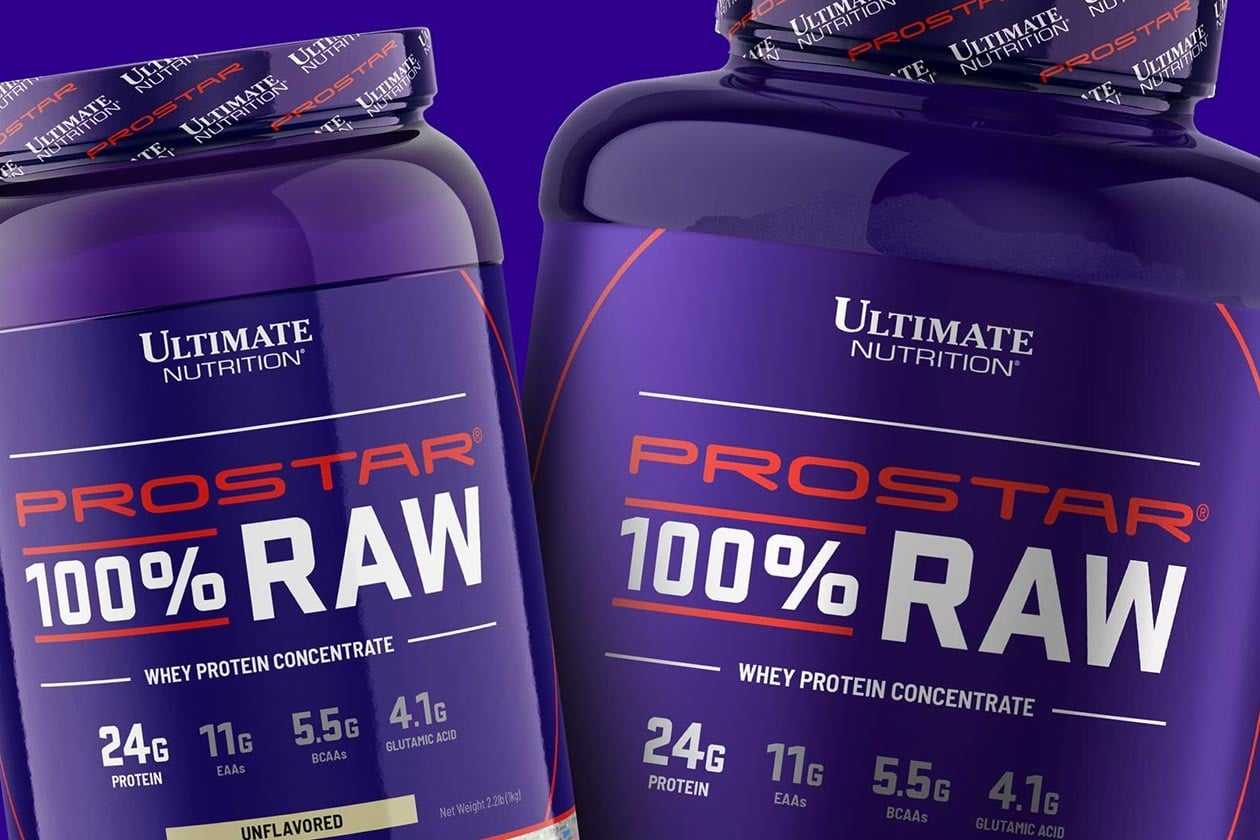 Ultimate announces its pure whey concentrate formula ProStar 100% Raw ...