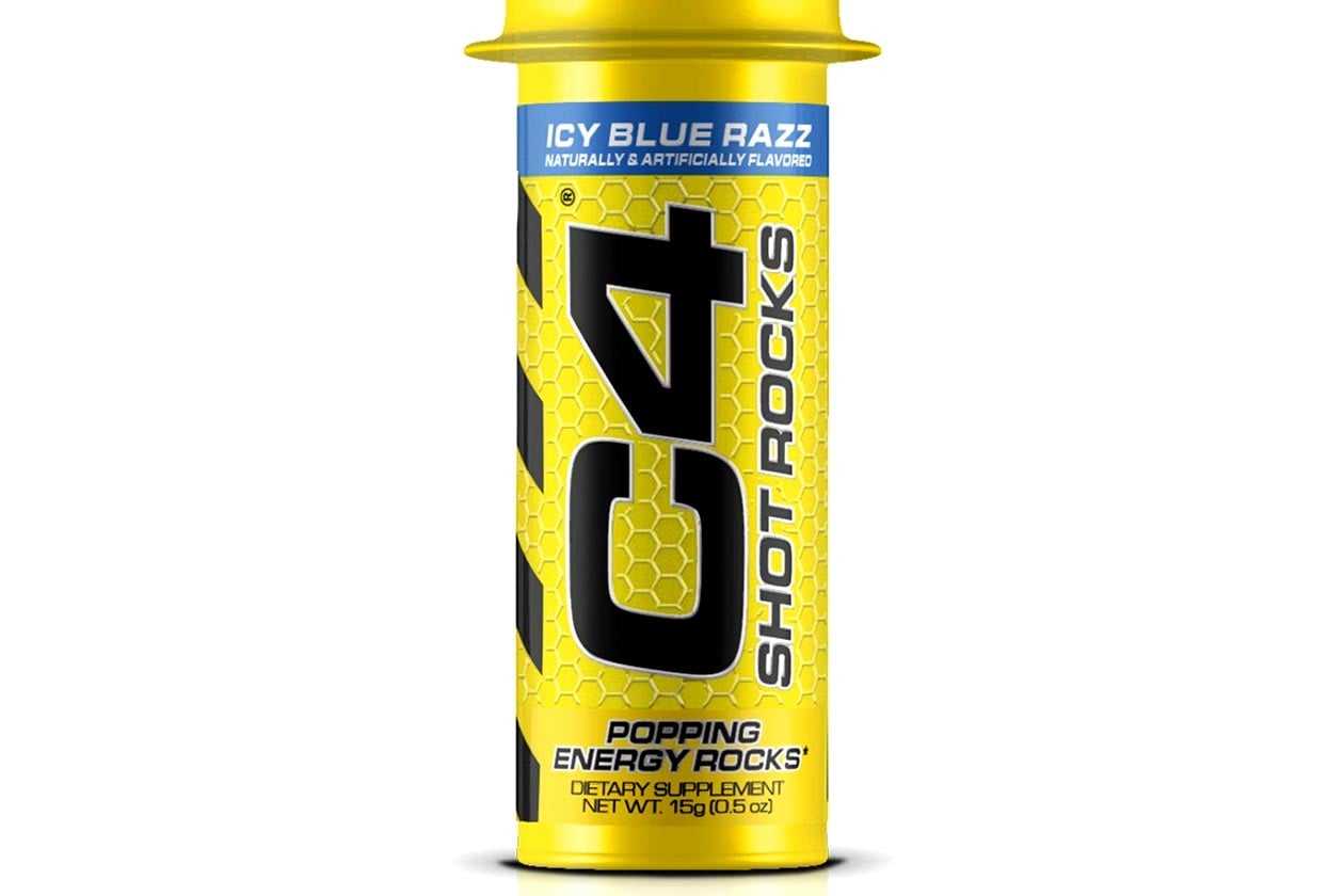 C4 Shot Rocks delivers energy and performance in sweet popping candy