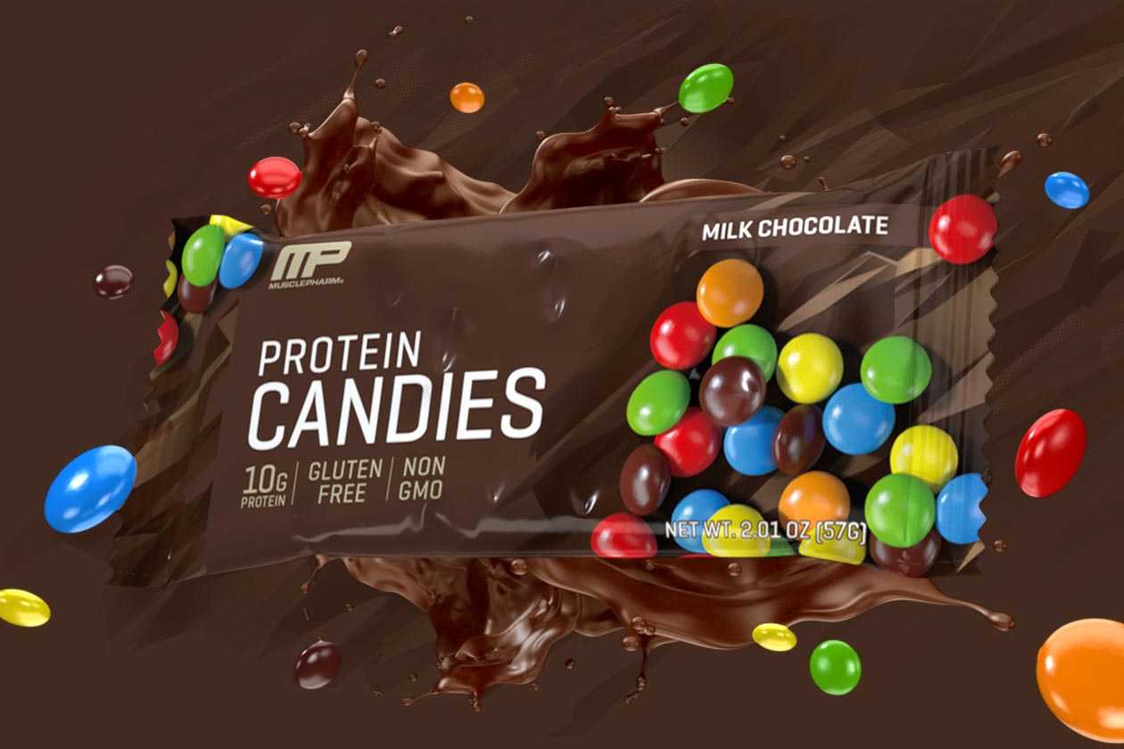 MusclePharm's new Protein Candies looking like protein infused M&M's