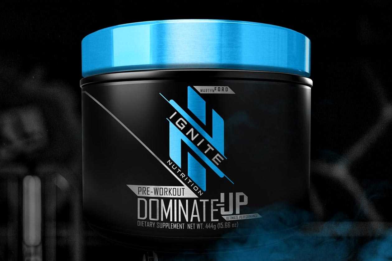 Martyn Ford launches his Ignite Nutrition pre-workout Dominate-Up - Stack3d