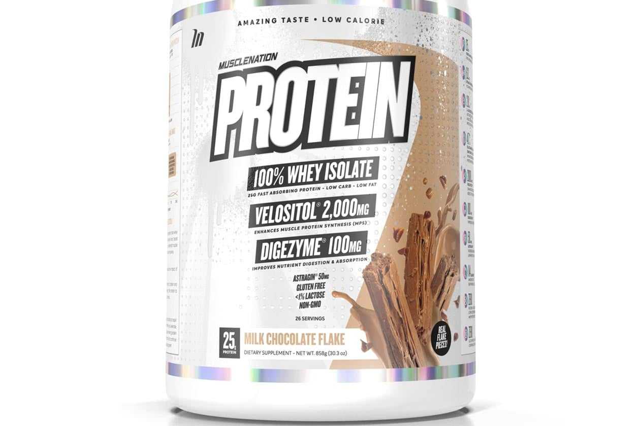 Muscle Nation Protein combines whey isolate with quality extra features