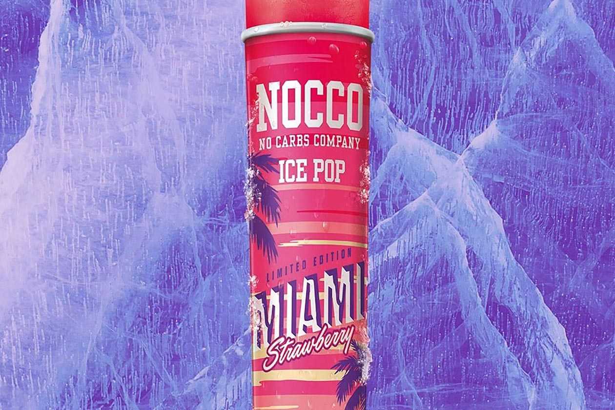 NOCCO's latest limited edition drink gets turned into an Ice Pop - Stack3d