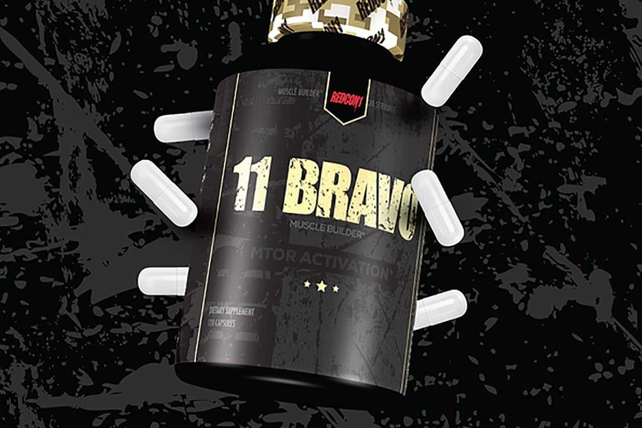 Redcon1's natural anabolic 11 Bravo powered by muscle building Mediator