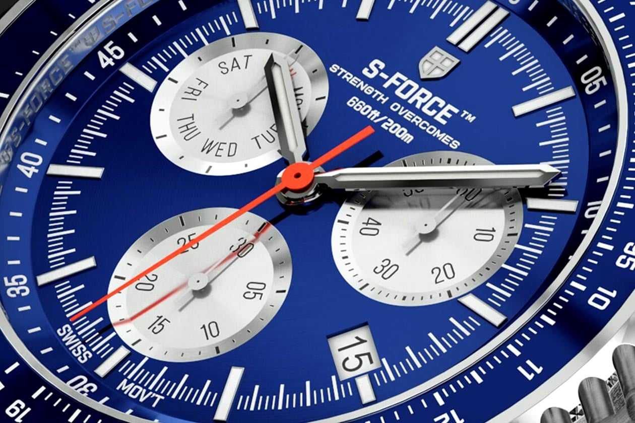 Swole O'Clock is becoming S-Force next week with a new line of watches ...