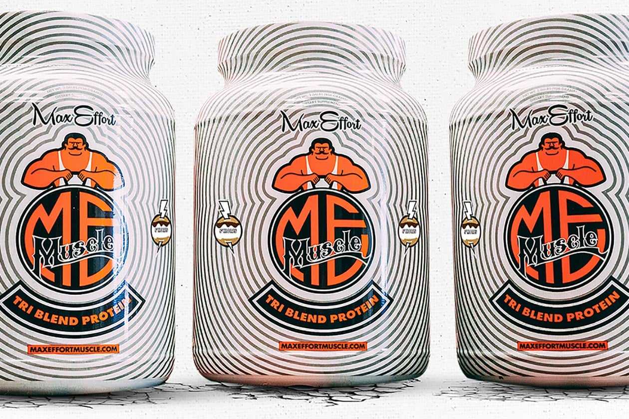 Max Effort Muscle Tri Blend Protein now comes in a S'Mores flavor