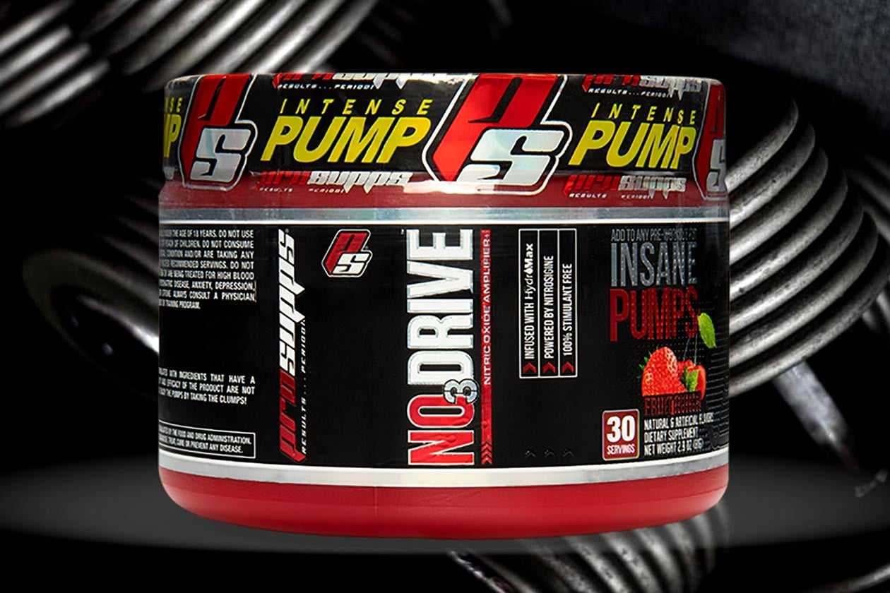 NO3 Drive Powder gets reformulated with citrulline, glycerol and VasoDrive