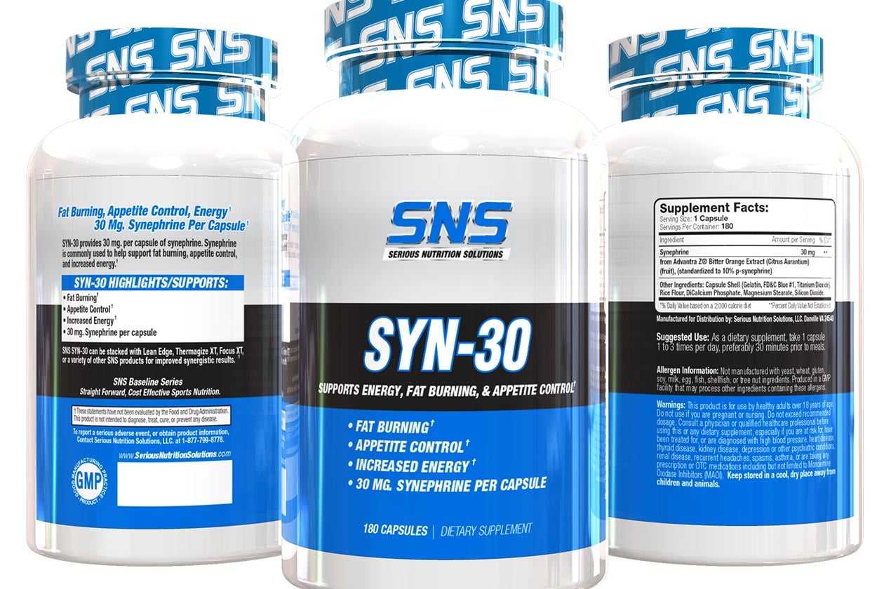 SNS SYN-30 is back and now powered by Advantra Z bitter orange